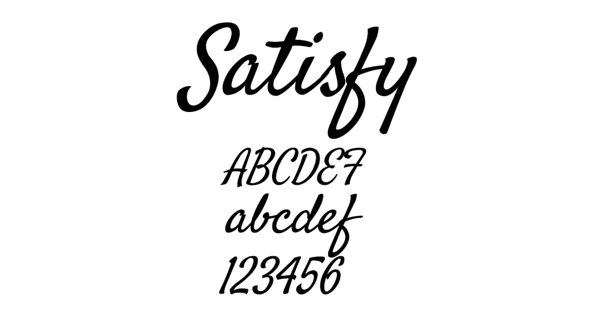 商用利用可のおすすめ筆記体フリーフォント46選【2025年最新】 | 生き方・働き方・日本デザイン